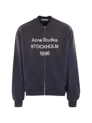Acne Studios Logo Cotton Sweatshirt - Multicolor