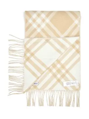 Burberry Check Scarf By
