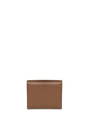 TOTEME Tiramisu Brown T-lock Card Holder - Multicolor