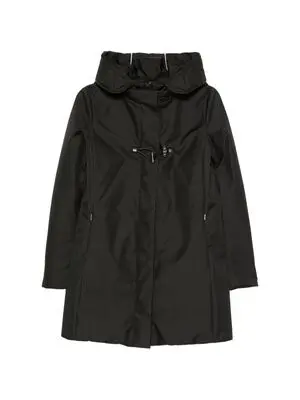 FAY Midi Parka Coat With Toggle Fastening - Multicolor