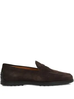 TOD'S Suede Leather Loafers