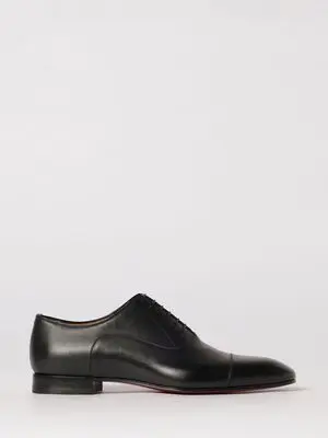 CHRISTIAN LOUBOUTIN Brogue Shoes Cap Toe Oxford - Black