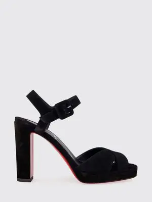 CHRISTIAN LOUBOUTIN Suede Heeled Sandals