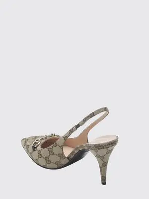 Gucci Slingback Pumps - Cream