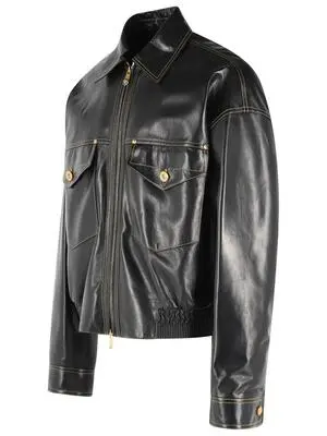 Versace Leather Jacket