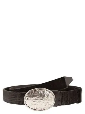 Brunello Cucinelli Engraved Belts For Men