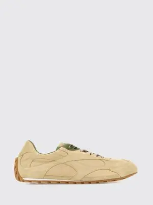 Bottega Veneta Suede And Nylon Lace-up Sneakers - Brown
