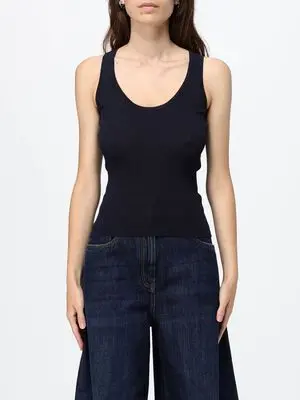 Max Mara Ribbed Tank Top - Blue
