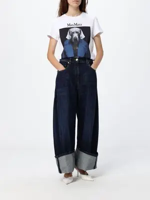 Max Mara Graphic Print T-shirt - Multicolor