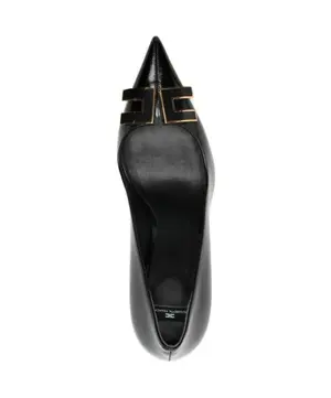 Elisabetta Franchi Logo-branded Stiletto Heels