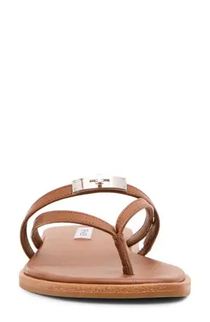 Steve Madden Catalina Flip Flop - Tan Leather