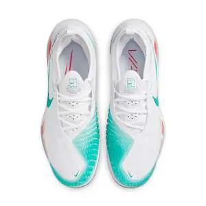 Nike Court React Vapor Nxt 'white Washed Teal Red