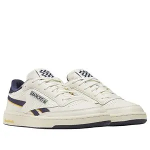 REEBOK X Manors Club C Revenge Vintage Sneakers - Navy/chalk/yellow