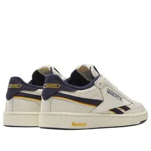 REEBOK X Manors Club C Revenge Vintage Sneakers - Navy/chalk/yellow