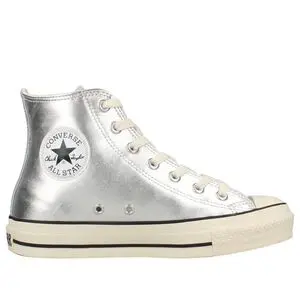 CONVERSE Chuck Taylor All Star High 'leather Silver