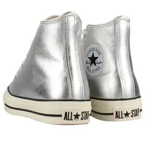 CONVERSE Chuck Taylor All Star High Top Sneakers - Silver/beige