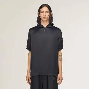 Adidas Y-3 Liquid Logo Satin Jersey