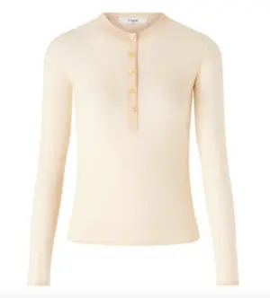 Chloé Button-neck Sweater