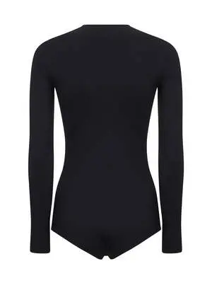 MAISON MARGIELA Long Sleeve Bodysuit - Multicolor