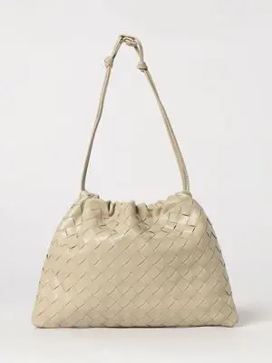 Bottega Veneta Woven Shoulder Bag - Cream