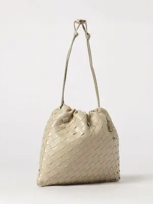 Bottega Veneta Woven Shoulder Bag - Cream