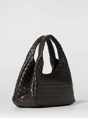 Bottega Veneta Woven Leather Shoulder Bag - Brown