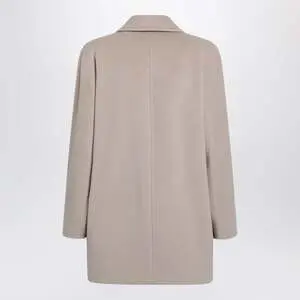 Max Mara Short 101801 Icon Coat - Cream