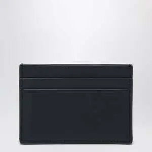 Loewe Navy Blue/sky Blue Flag Card Holder In Leather