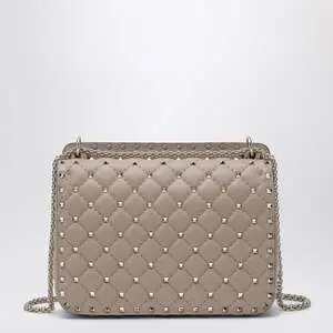 Valentino Garavani Medium Rockstud Spike Bag In Nappa Leather - Pink