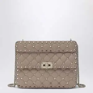 Valentino Garavani VALENTINO GARAVANI Medium Rockstud Spike Bag In Nappa Leather Pink