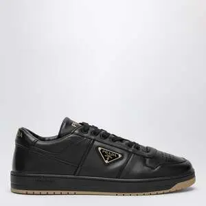 Prada Downtown Nappa Leather Sneakers - Black