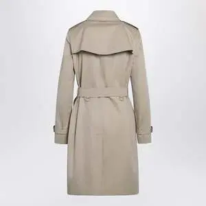 Burberry Double-breasted Cotton Gabardine Trench Coat
