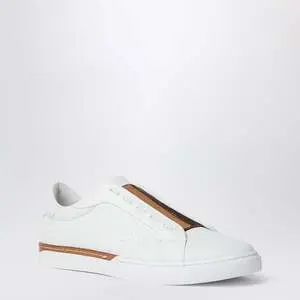 Fendi City Low-top Sneakers In Leather
