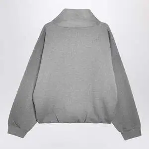 Acne Studios Logo Fleece Sweatshirt - Gray