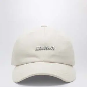 Jacquemus Baseball Cap With Logo Detail - White