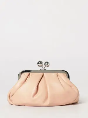 Max Mara Clasp Clutch - Pink