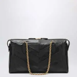 Valentino Garavani Leather Chevron Patchwork Bag