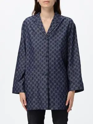 Gucci Monogram Shirt - Blue