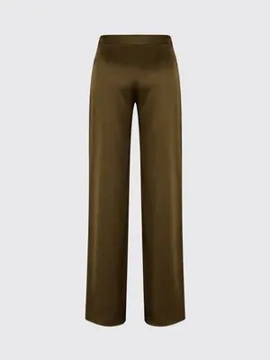 Max Mara Acetate Wide Leg Tailored Trousers - Green