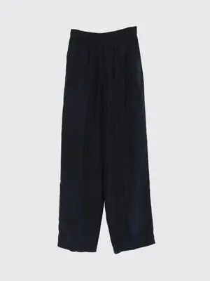 Prada Silk Wide Leg Pants - Blue