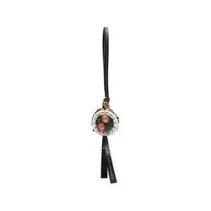 ANYA HINDMARCH Tone Leather Sushi-roll Pendant - Silver