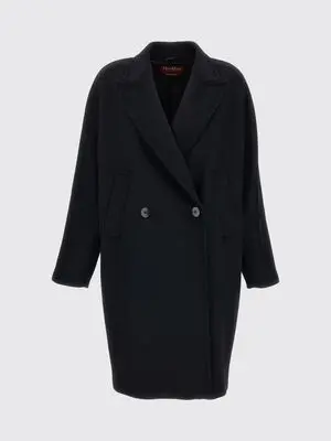 Max Mara Double Breasted Coat - Black