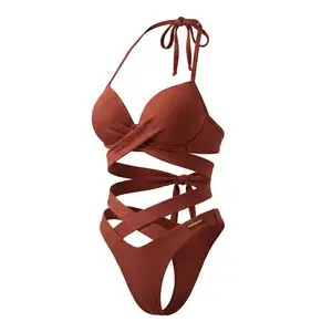 BELLARIA Cinnamon Muse Wrap Bikini Set