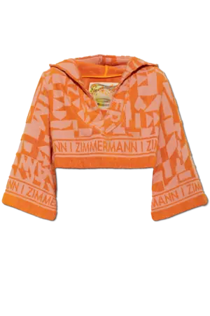 Zimmermann Solstice’ Terry Cotton Top - Orange