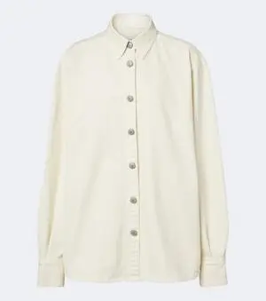 Magda Butrym Denim Shirt - Beige