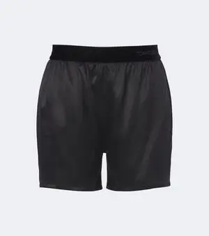 TOM FORD Silk Satin Pajama Shorts