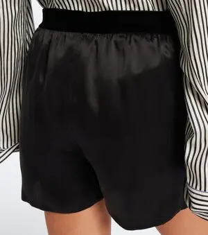 TOM FORD Silk Satin Pajama Shorts