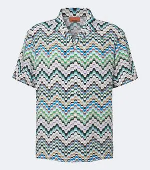 Missoni Greek Key Bowling Shirt