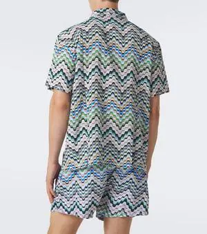 Missoni Greek Key Bowling Shirt