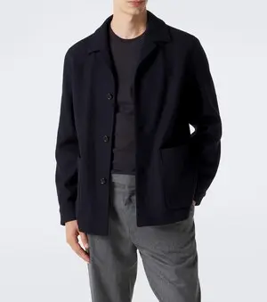 Zegna Cashmere And Wool Blouson Jacket